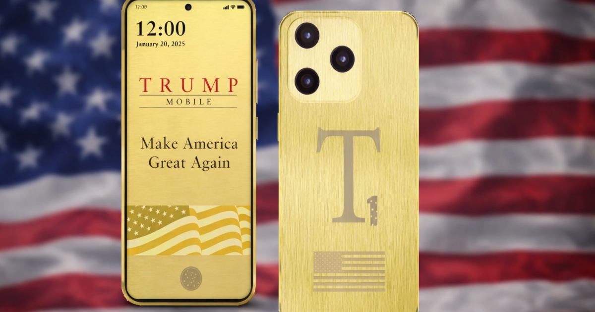 Zlaté Trumpovy mobily zatím nejsou k mání | Newstream