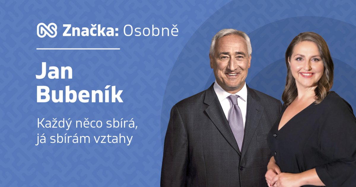 Jan Bubeník: Každý něco sbírá, já sbírám vztahy | Newstream
